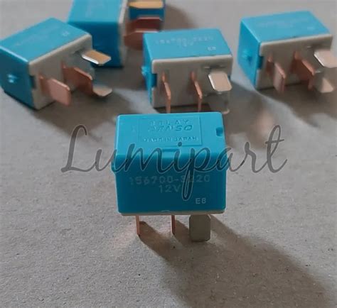 Relay Biru 12v Kaki 4 Denso Relay Avanza Riley Universal Relay Denso 4 Kaki Relay Mobil Lazada