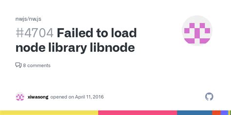 failed to load node library libnode · issue 4704 · nwjs nw js · github