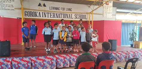 Grade 8 Graduation Assembly Goroka International School