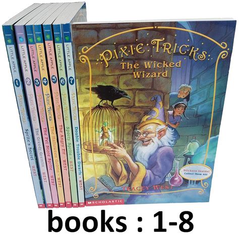 Pixie Tricks Series Complete Set Books 1 8 Tracey West Au Books