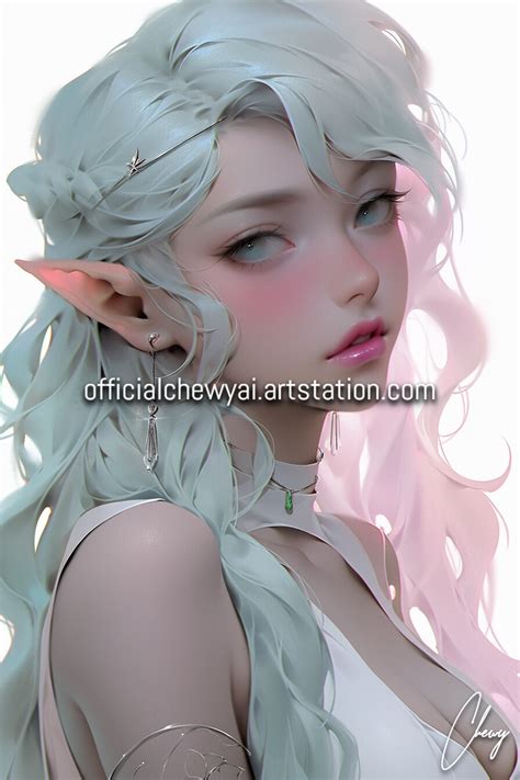 Artstation Elven Girls Artworks