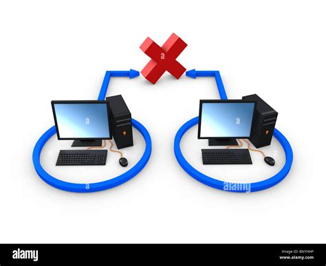 D Image Conceptual Wired Connectivity Stock Photo Alamy