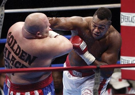 When 52 Year Old Larry Holmes Kicked 350 Pound Fat Mans Ass …its