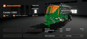 Сеялка AMAZON CONDOR MULTISEEDER V для Farming Simulator Farming Simulator игра