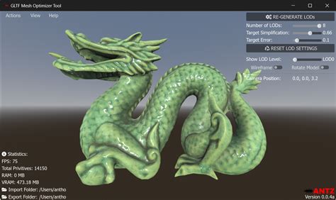 Gltf Level Of Detail Generator Antzgames