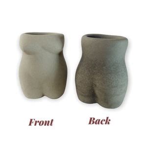 Female Body Planter Naked Body Inclusive Planter Cement Planters Trending Home Decor Etsy