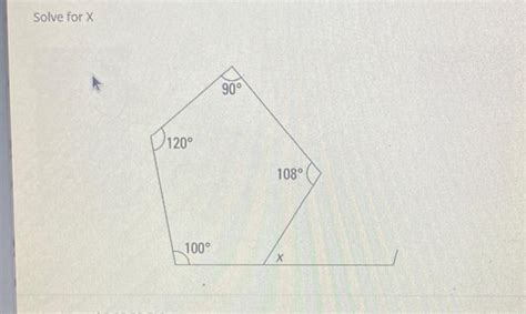Solved Solve For X Chegg Com
