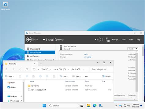 Windows Server 2025 File Server Configure Dfs Replication Server