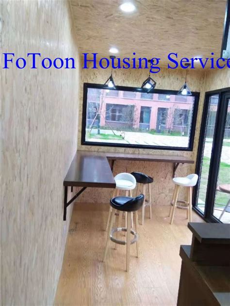 중국 저렴한 이동식 배송 컨테이너 카페 숍 제조 업체 공급 업체 공장 중국에서 만든 이동식 배송 컨테이너 카페 숍 Fotoon Housing