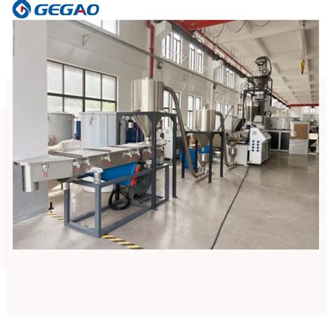 Pvc Pellet Granulating Machine Plastic Granules Making Extrusion