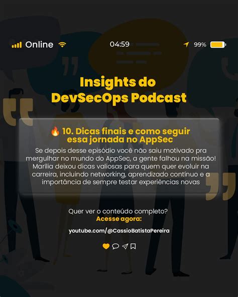 Appsec Devsecops Sdlc Segurança Appsecast Codigoseguro Cássio