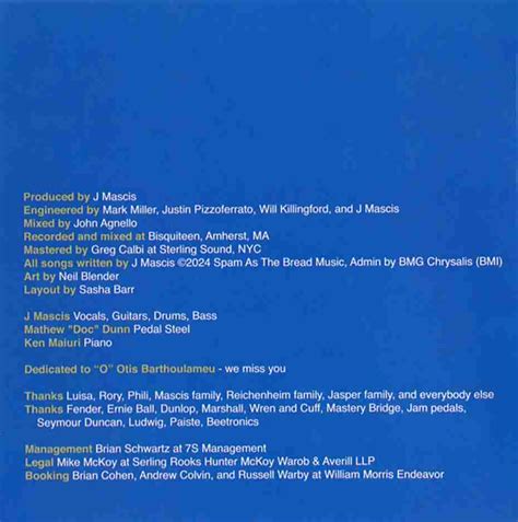 J Mascis What Do We Do Now Fourth Solo Studio Album 2024