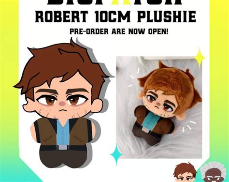 Dispatch Robert Robertson 10cm Plushie Etsy