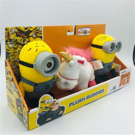 Illumination Toys Despicable Me 3 Minion Carl Dave Fluffy Plush