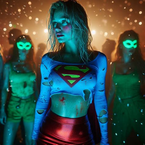 Supergirl The Secret Rave By Popooobb On Deviantart