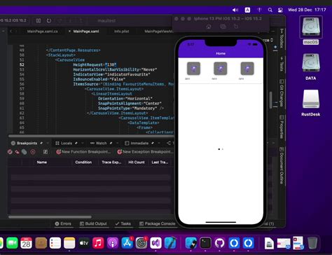 Ios Carouselview With Collectionview As Itemtemplate Apply