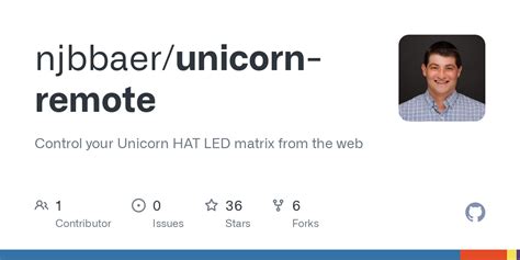 Github Njbbaer Unicorn Remote Control Your Unicorn Hat Led Matrix