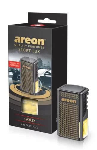 AREON SPORT LUX CAR GOLD AC01 AREON® Polska l Zapachy Odświeżacze