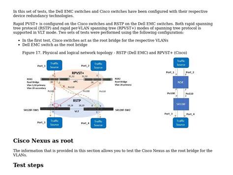 Rstp Dell Emc And Rpvst Cisco Dell Emc Spanning Tree Interoperability Reference Guide
