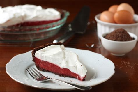 Red Velvet Pudding Pie Completely Delicious
