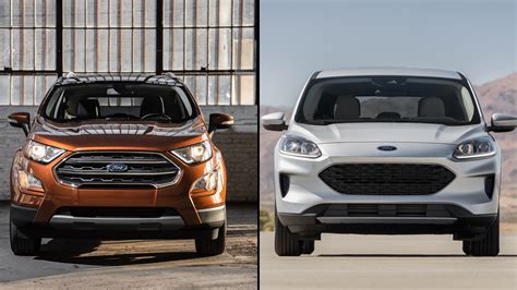 What Is The Difference Between The Ford Ecosport And Escape