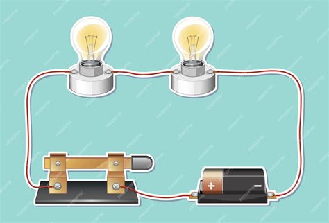 Free Vector Thumbnail Design With Simple Electric Circuit