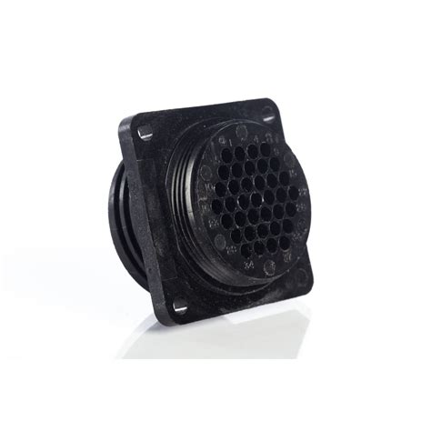 Sensor 1 37 Pin Amp Standard Sex Connector Flange Receptacle