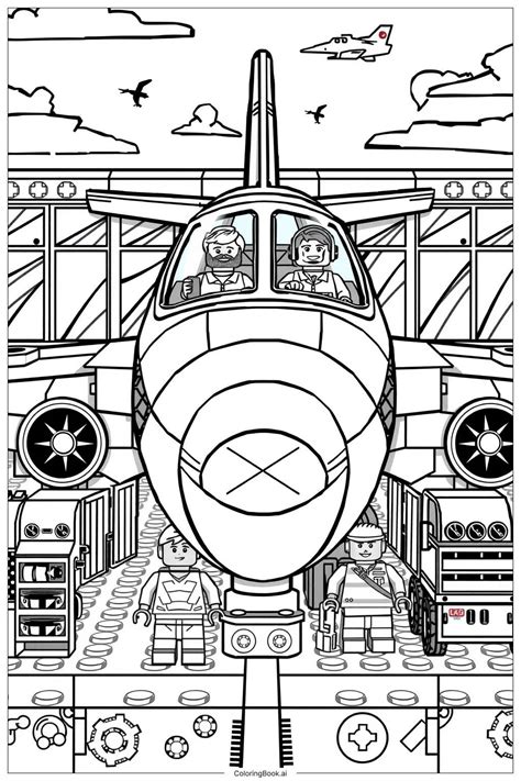 비행기 색칠공부 38장 무료 Pdf・png 출력