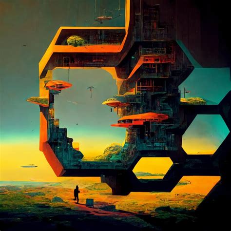 Arte Digital Futurista Imagens Download Grátis No Freepik