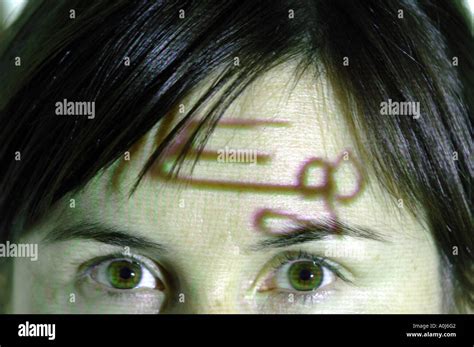 Ego Face Eyes Open Stock Photo Alamy