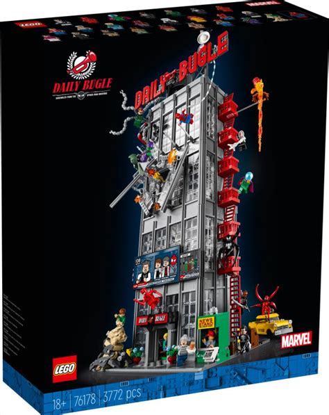 Lego Daily Bugle De Spider Man Le Plus Grand Set Lego Marvel Conçu à
