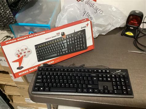 Genius KB 100 Wired Smart Keyboard Black Computers Tech Parts Accessories Computer