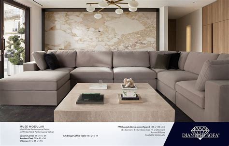 Ark Beige — Diamond Sofa