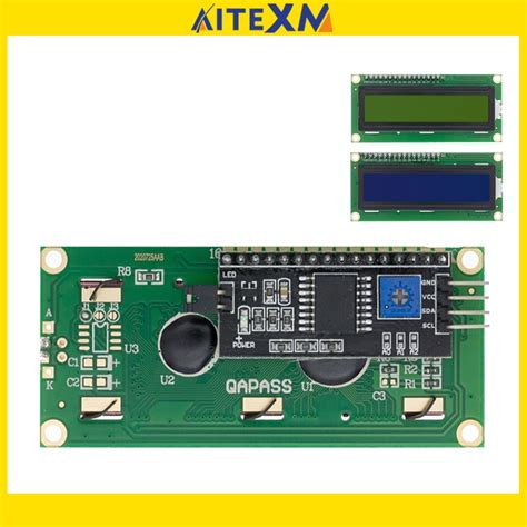Lcd Module Blue Green Screen Iic I2c 1602 For Arduino 1602 Lcd Uno R3 Mega2560 Lcd1602 Ic2