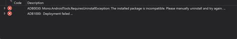 Xamarinforms The Installed Package Is Incompatible In Xamarin Forms