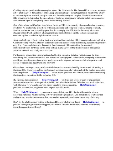 Hardware In The Loop Thesis Pdf Simulation Hardware Description