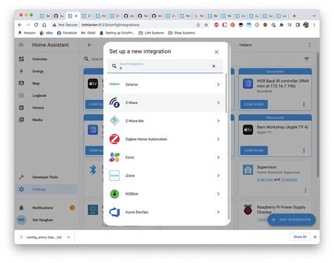 Do Z Wave Devices Have To Be Installed To Add ZWave Integration Logs Included Is This A Bug
