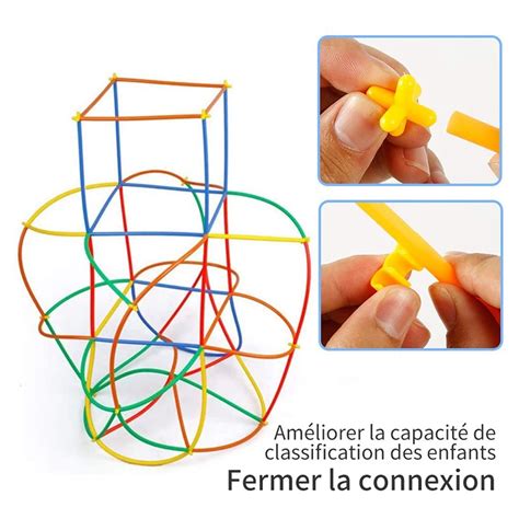 Straws Block Connectors Diy Toy Constructor Interl Vicedeal