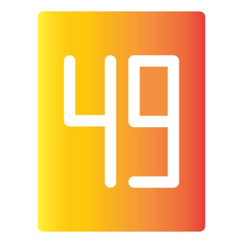 Fourty Nine Generic Flat Gradient Icon