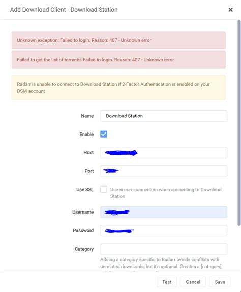 Error With Dsm 7 Beta · Issue 6217 · Radarrradarr · Github