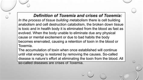 Toxemia Ppt