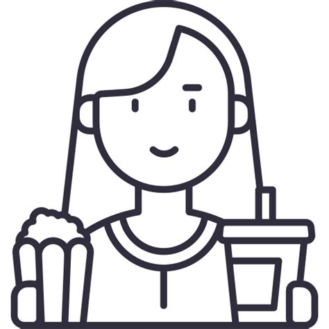 Female Generic Detailed Outline Icon