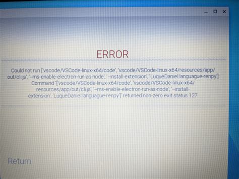 Vscode Install Problems R Renpy