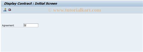 ME33K SAP Tcode Display Contract ME33K SAP Tcode Display Contract