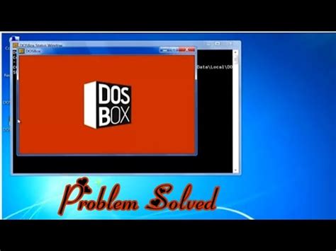 DOSBOX Problem Solved DOSBOX Not Running DOSBOX Not Opening On Windows Fixed DOSBOX