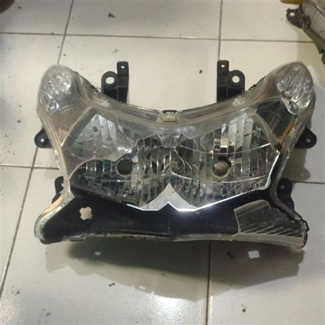 Jual Lampu Depan Reflektor Head Lamp Depan Honda Pcx Old Lama Thailand Original Kaca