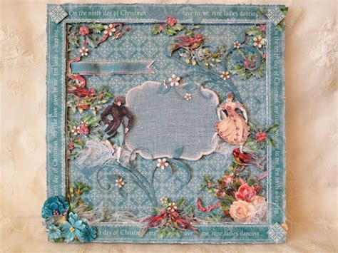 Annes Papercreations Christmas Layouts Graphic 45 Twelve Days Of