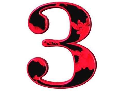 Цифра 3 в красивых картинках и простых рисунках для детей