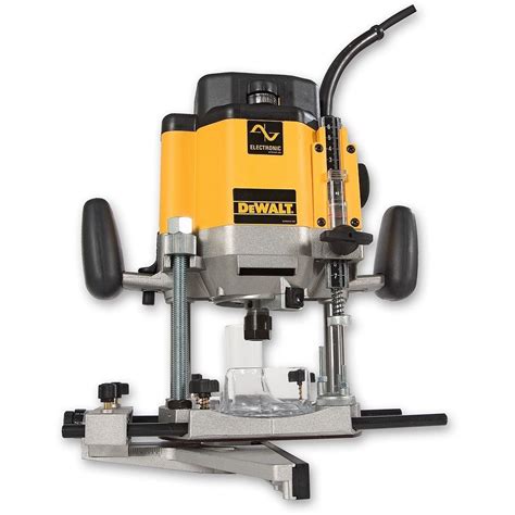 Dewalt 12mm Varia Speed Plunge Router Dw625e Qs