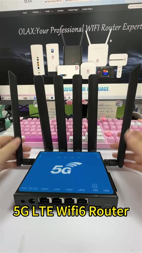 Olax G5016 Industrial Long Range Wifi 6 Antenna Modem Lte Wifi 4g 5g